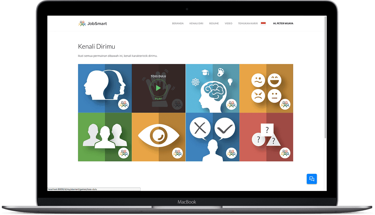 JobSmart - Dapatkan pekerjaan sesuai kepribadianmu!